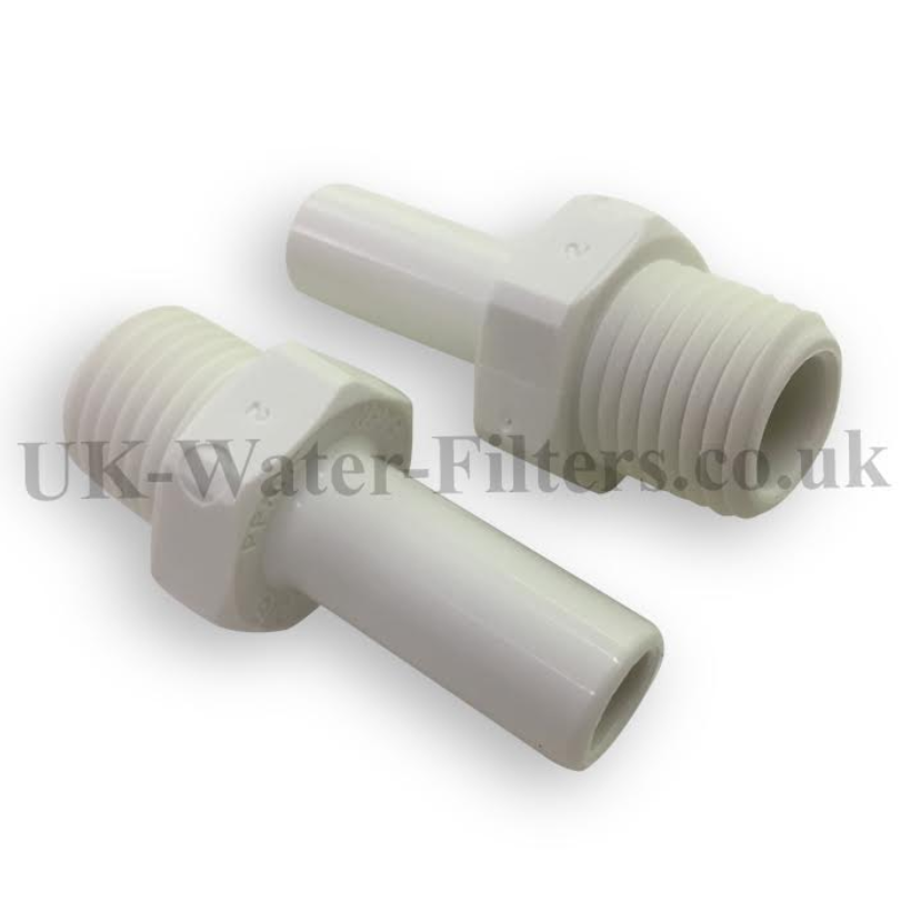 Connection Adapter SET for 1/4 to 3/8 inch Male Spiggot — UK Water Filters
